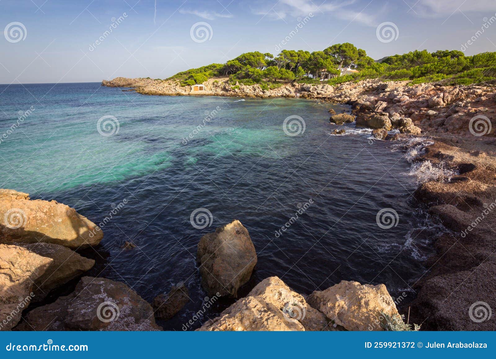 Molto Beach in Cala Rajada in Mallorca Spain Stock Photo - Image of ...