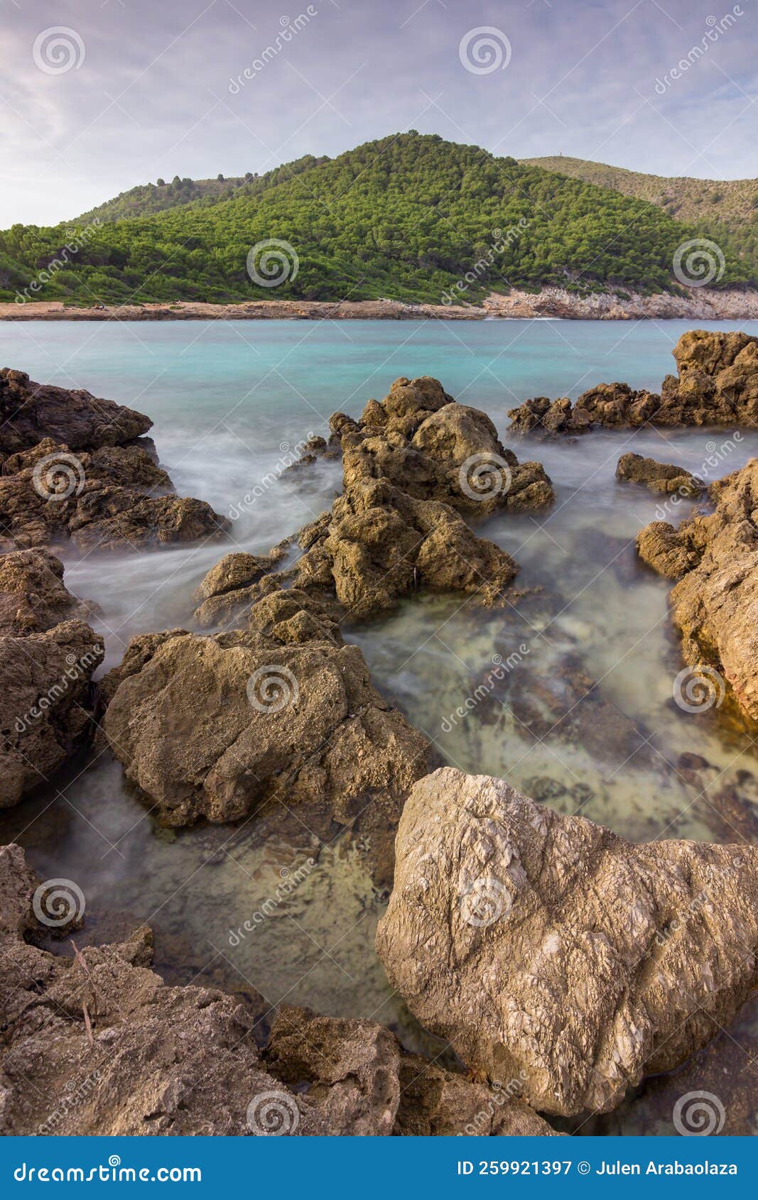 Molto Beach in Cala Rajada in Mallorca Spain Stock Image - Image of ...