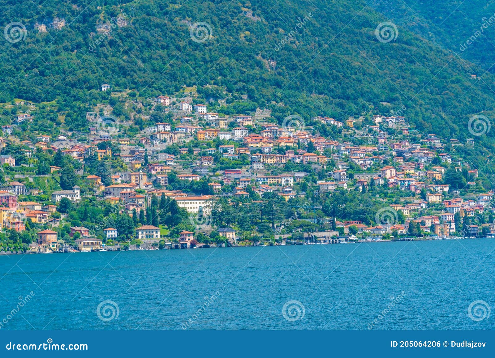 Moltrasio Village and Lake Como in Italy Stock Photo - Image of italy ...