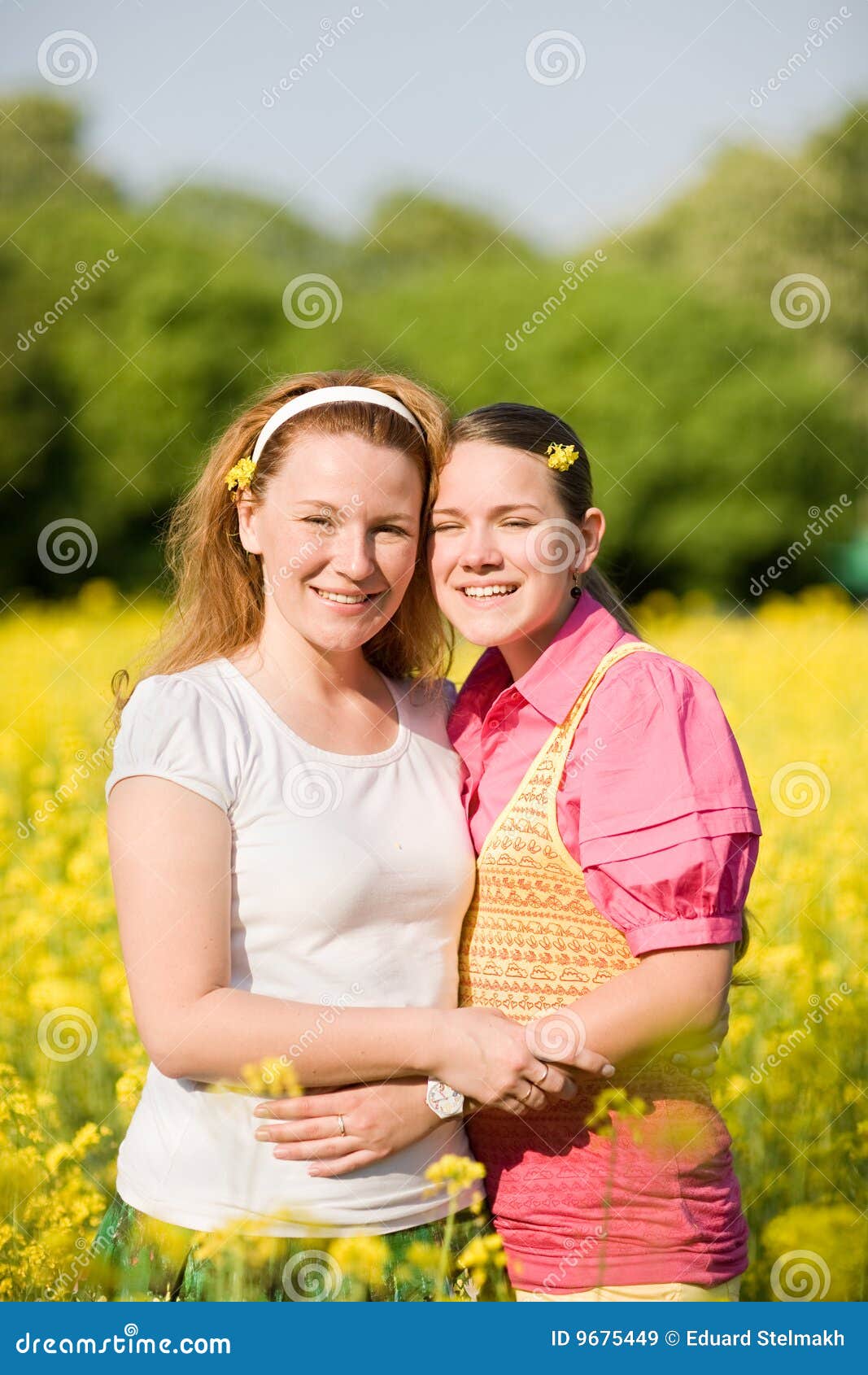 Mom And Daughter Having Fun Stock Image Image Of Happy Mother 9675449