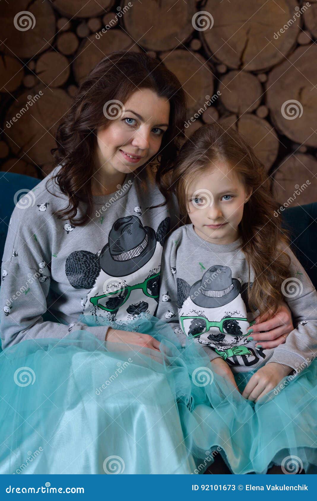 Mom and daughter at home stock image. Image of children - 92101673