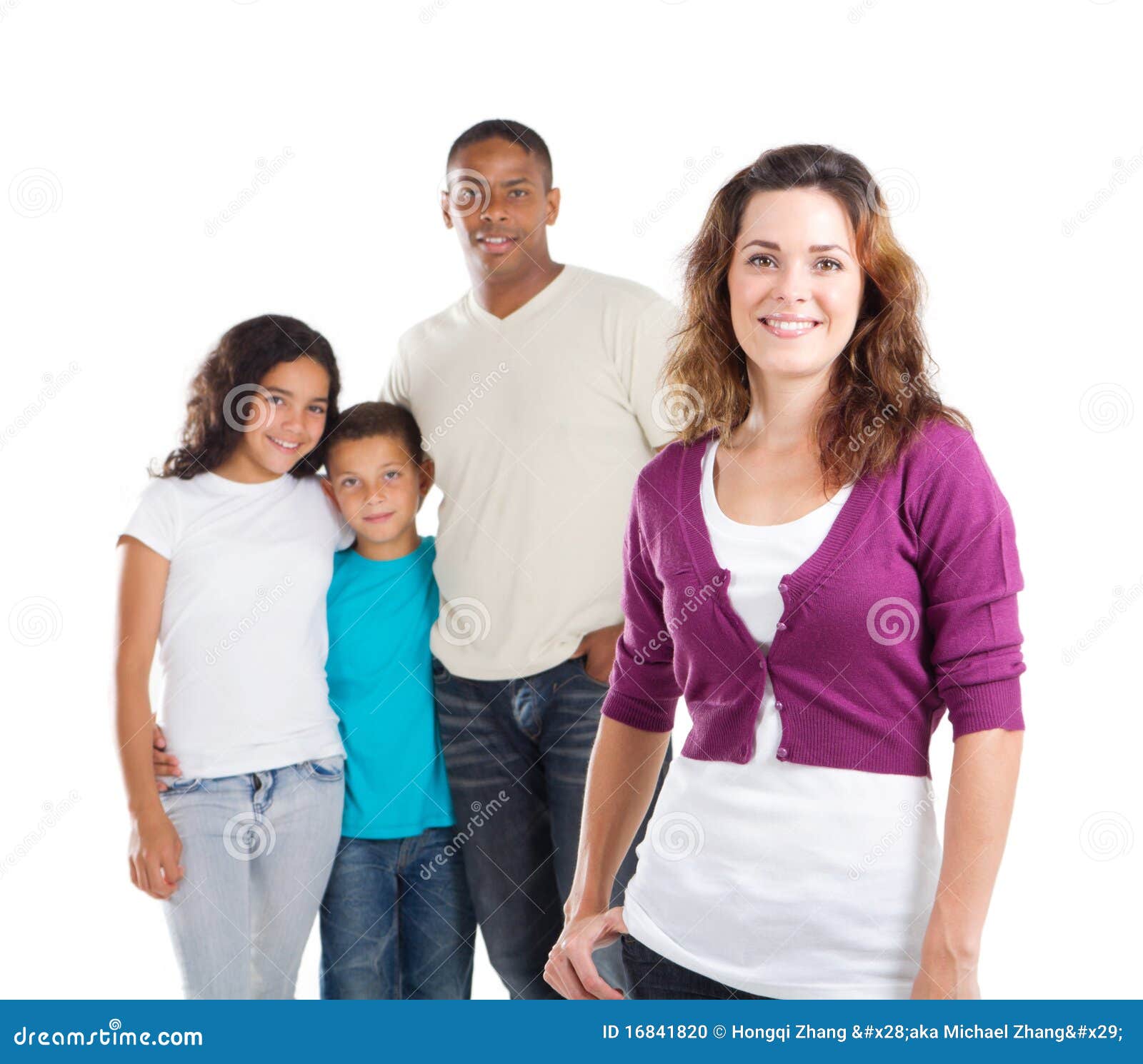 Mom and Family stock photo. Image of confident, energetic - 16841820