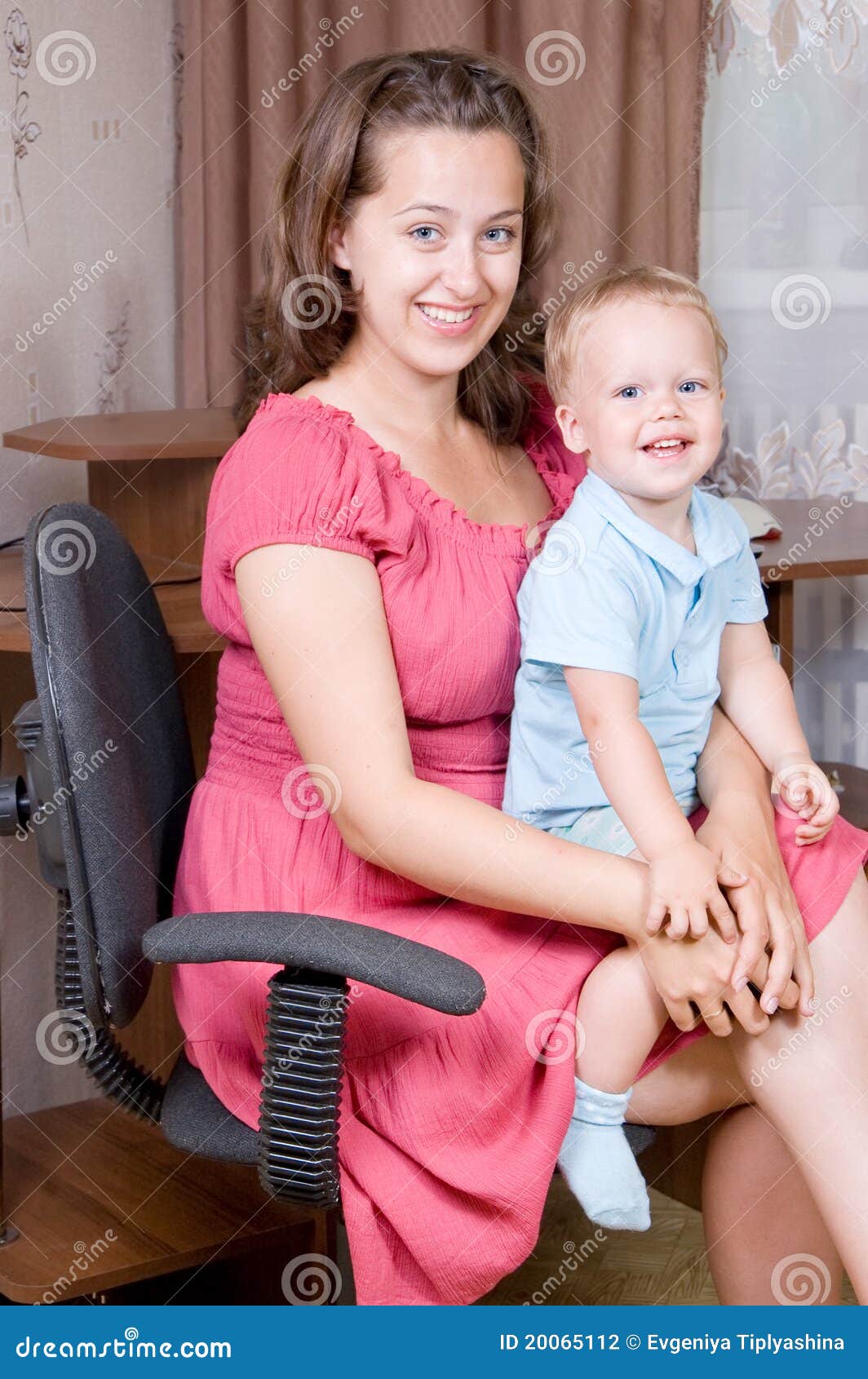 Mom laughing child stock photo. Image of interior, mama - 20065112