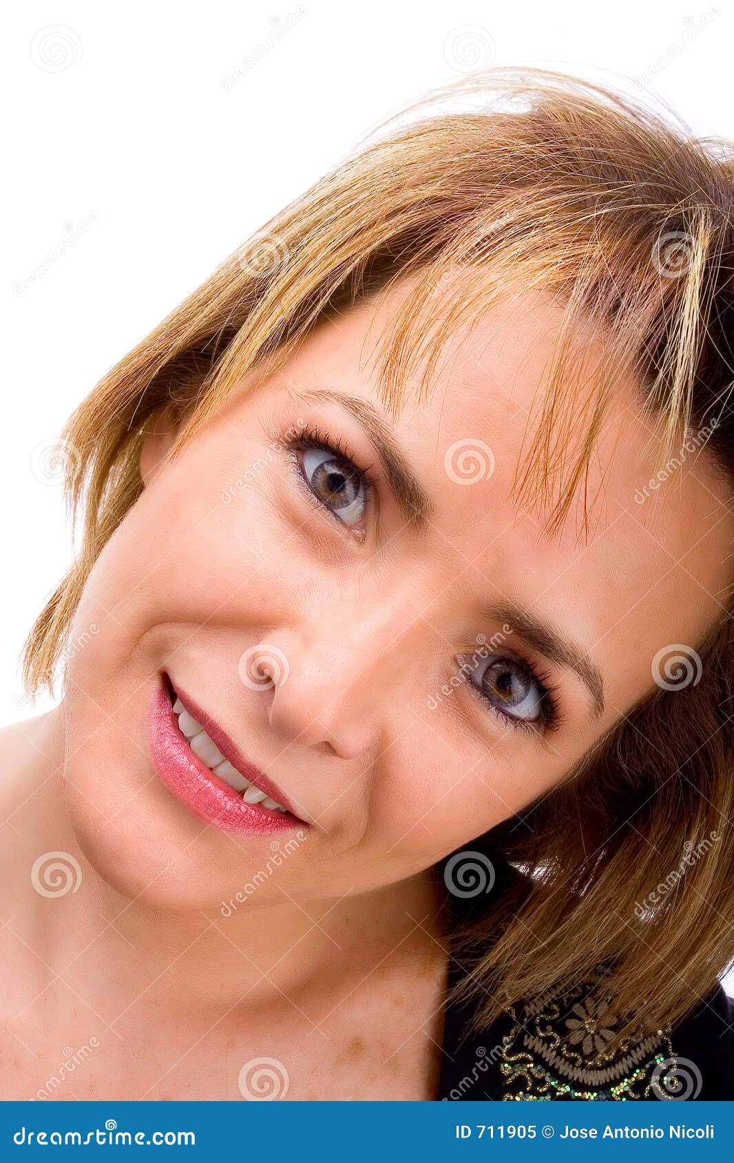 Mom Smiling Royalty Free Stock Photo - Image: 711905