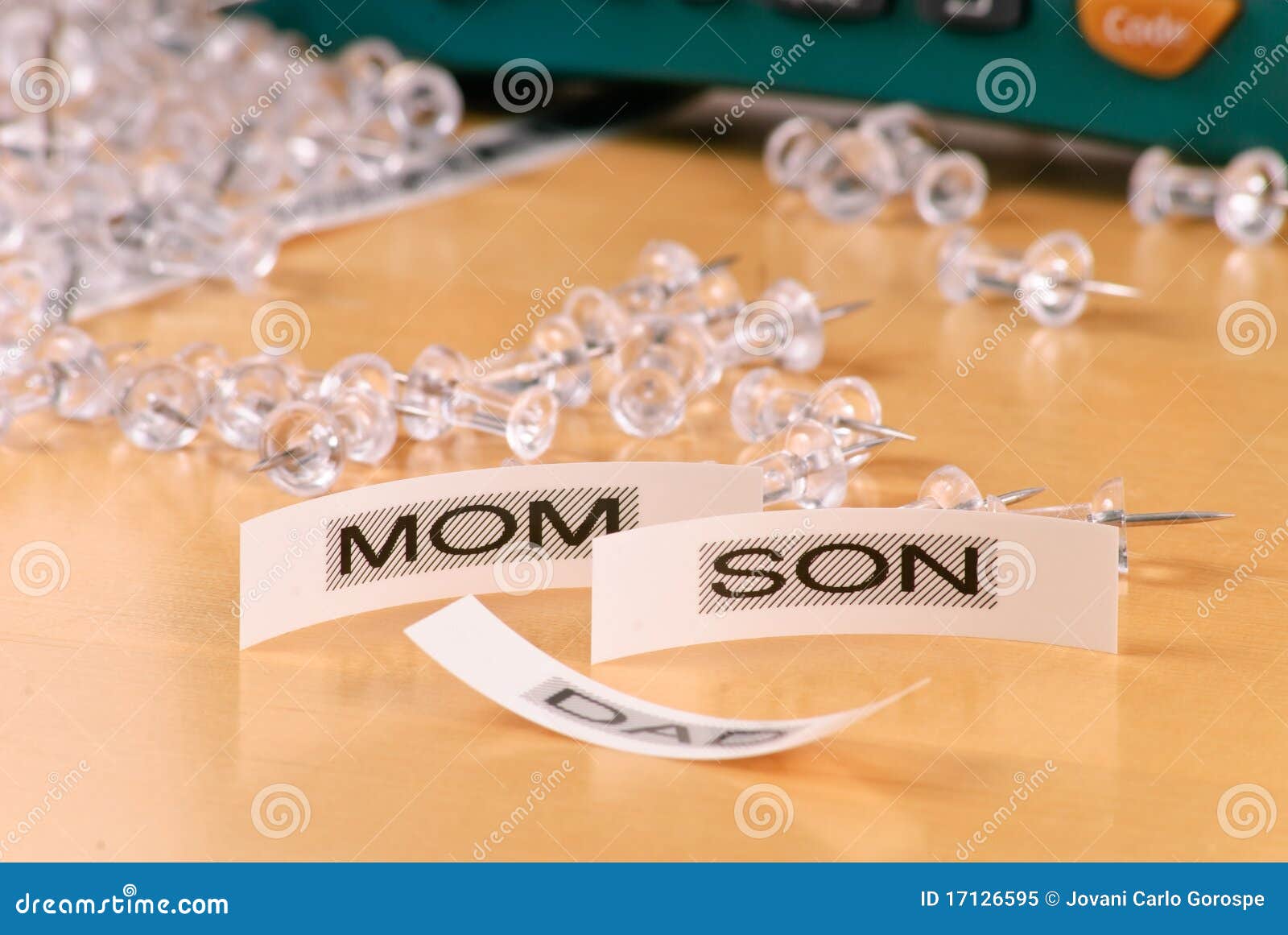 Mom and Son Stickers stock image. Image of note, filing - 17126595