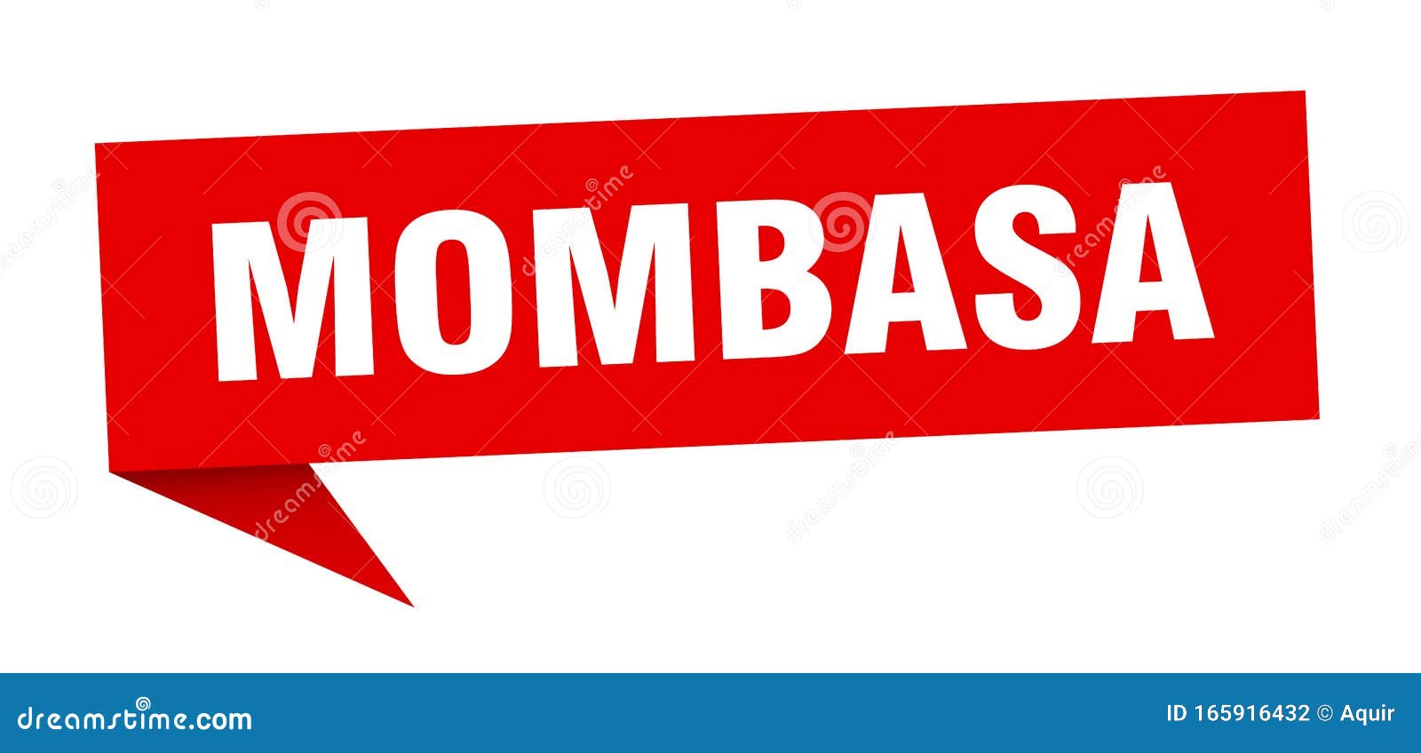 Mombasa Sticker. Mombasa Signpost Pointer Sign Stock Vector ...