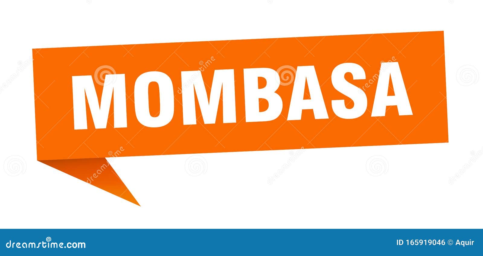 Mombasa Sticker. Mombasa Signpost Pointer Sign Stock Vector ...