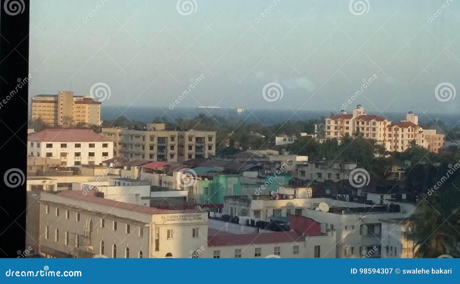 Mombasa stock image. Image of building, suburb, center - 98594307