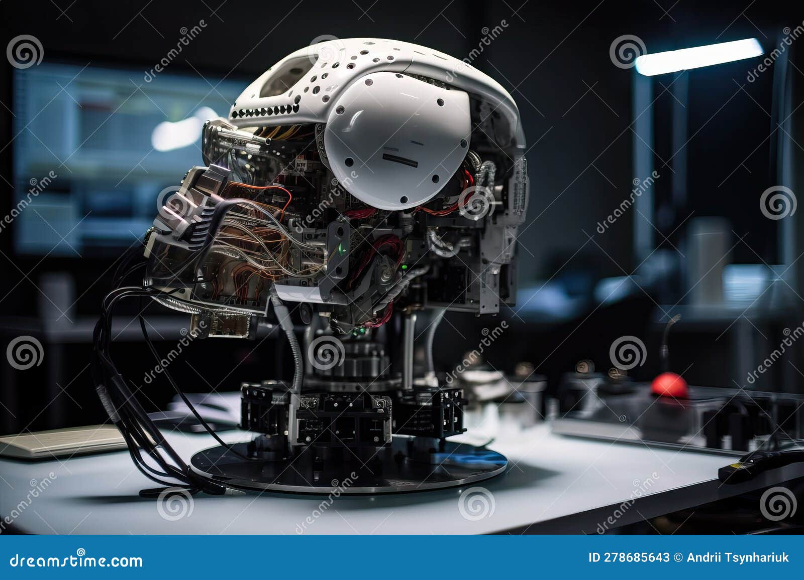 The Moment of Developing the Robot Head and Loading Artificial ... The Moment of Developing the Robot Head and Loading Artificial ...