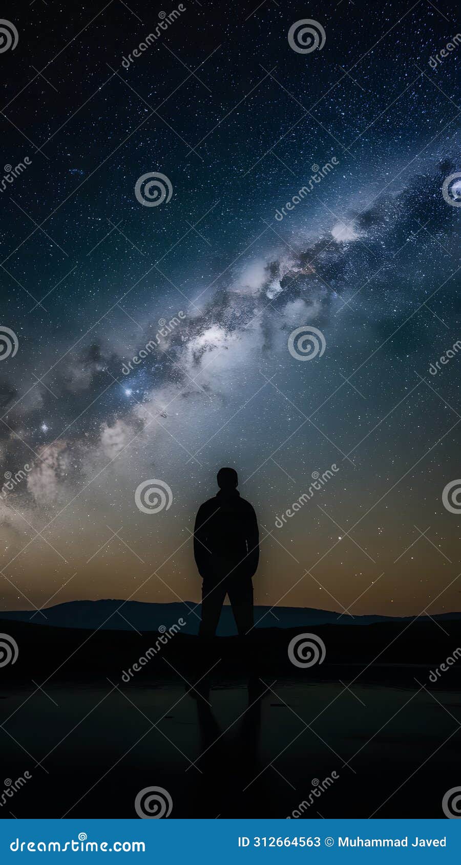 Moment of Reflection Person Gazes at Stars, Pondering Universe Stock ... Moment of Reflection Person Gazes at Stars, Pondering Universe Stock ...