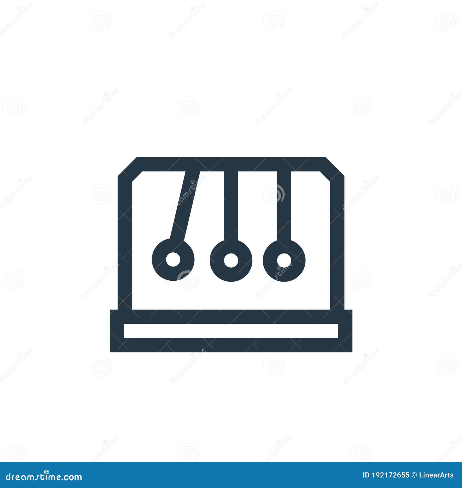 Momentum Line Icons Collection. Thrust, Impetus, Acceleration, Force ...