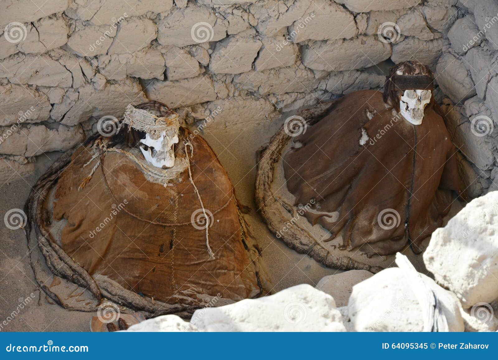 Momia peruana imagen de archivo. Imagen de recorrido - 64095345