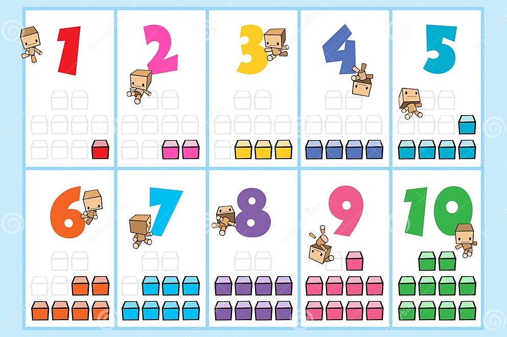 MoMo Number Chart stock illustration. Illustration of icon - 15566369