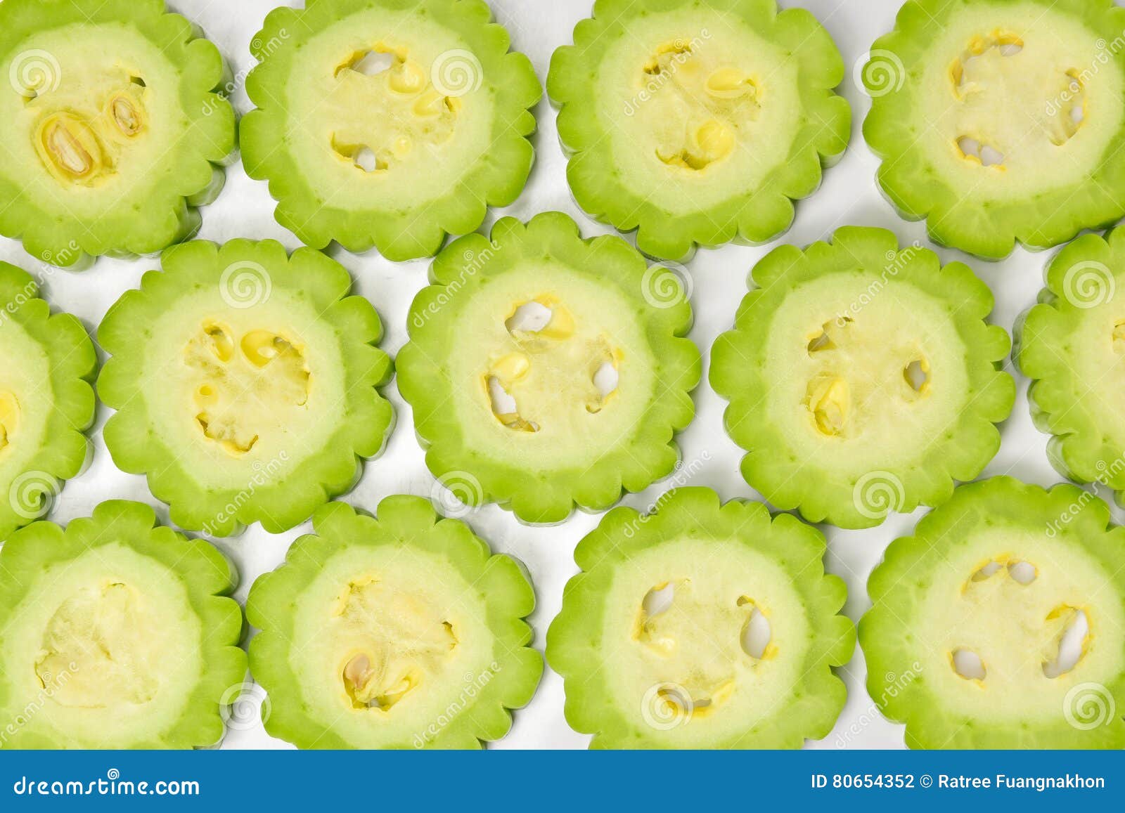 Momordica Charantia, Bitter Melon Stock Photo - Image of gourd, macro ...