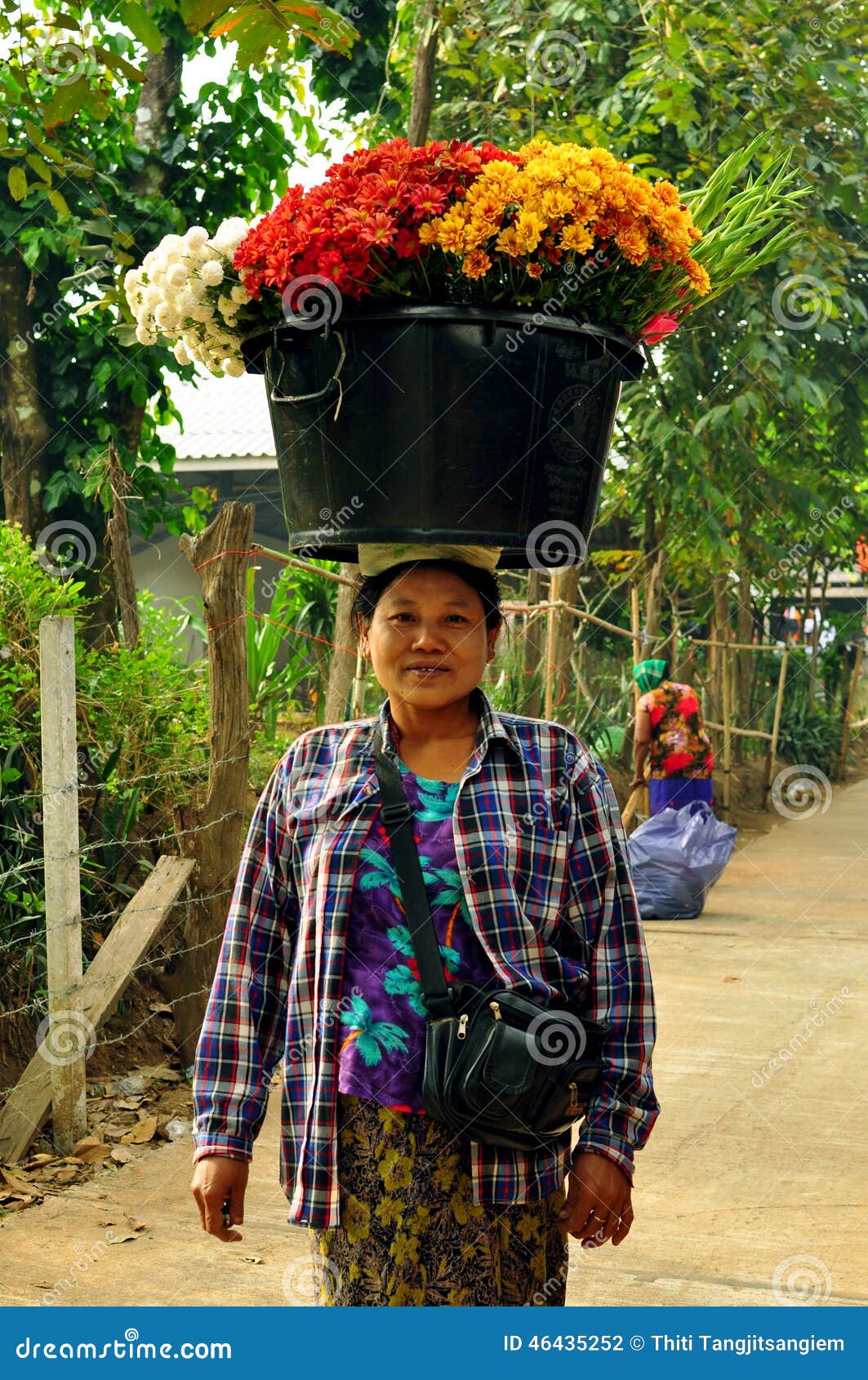 Mon tribes show editorial photography. Image of merchant - 46435252