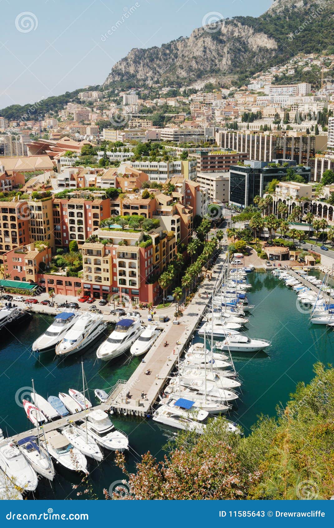 Monaco stock image. Image of summer, buildings, flats - 11585643