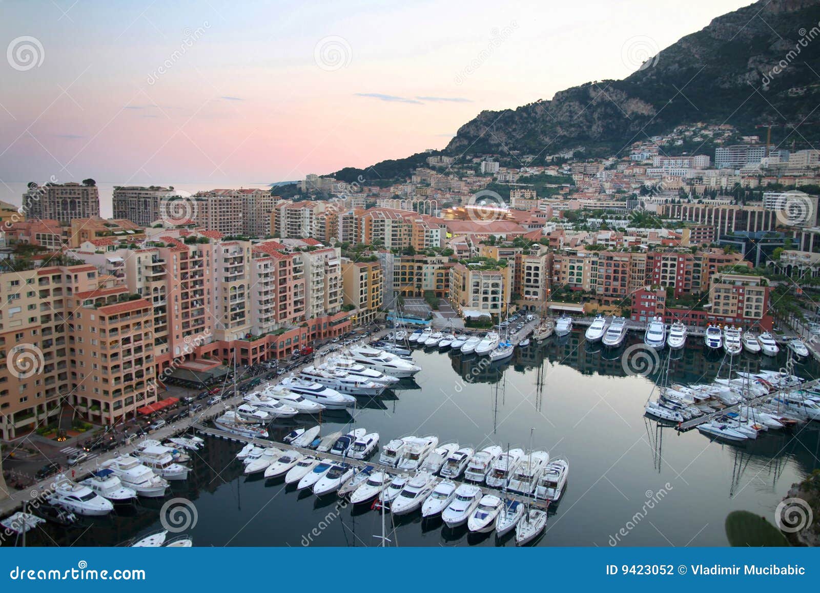 Monaco stock photo. Image of lifestyle, lights, architecture - 9423052