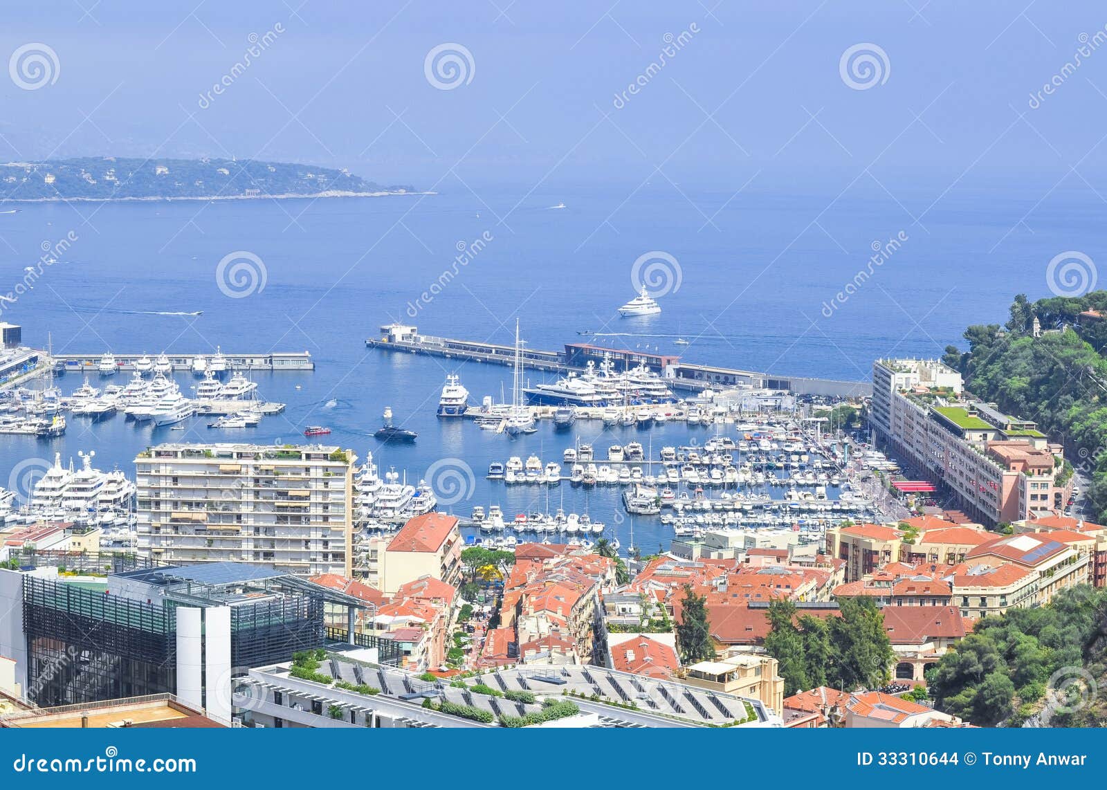 Monaco stock photo. Image of architecture, city, harbour - 33310644