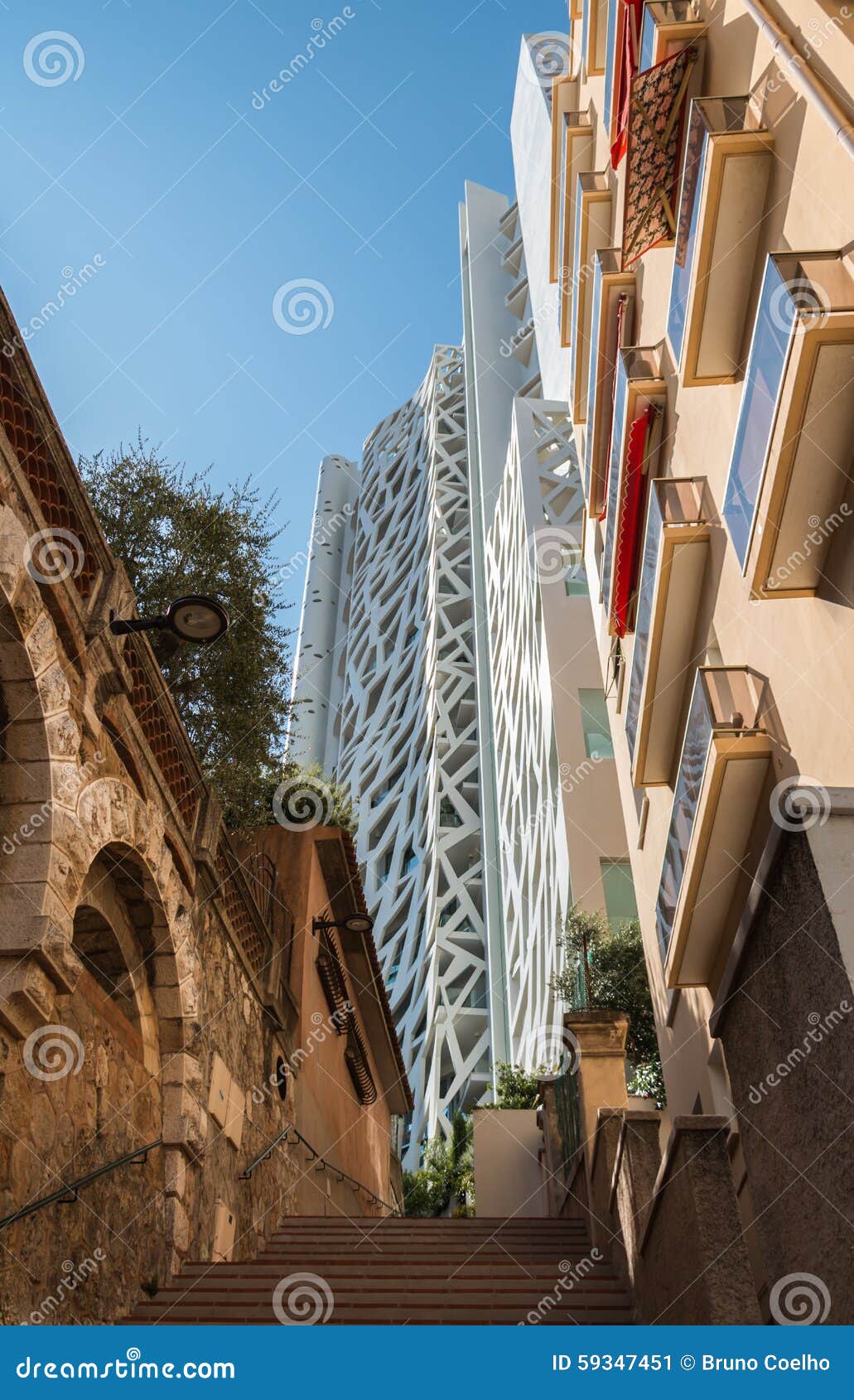 Monaco Buildings II stock image. Image of monaco, urban - 59347451