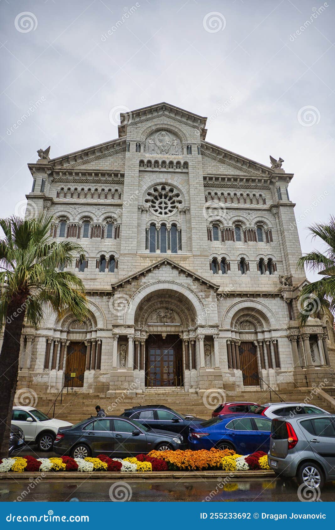 Monaco Cathedral editorial photography. Image of christ - 255233692