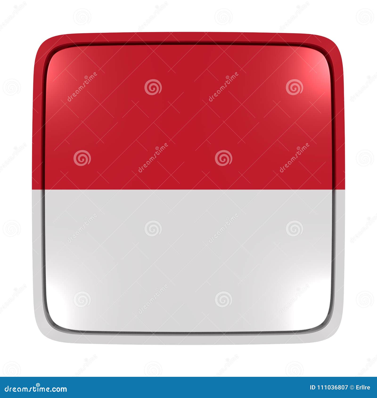 Monaco flag icon stock illustration. Illustration of european - 111036807