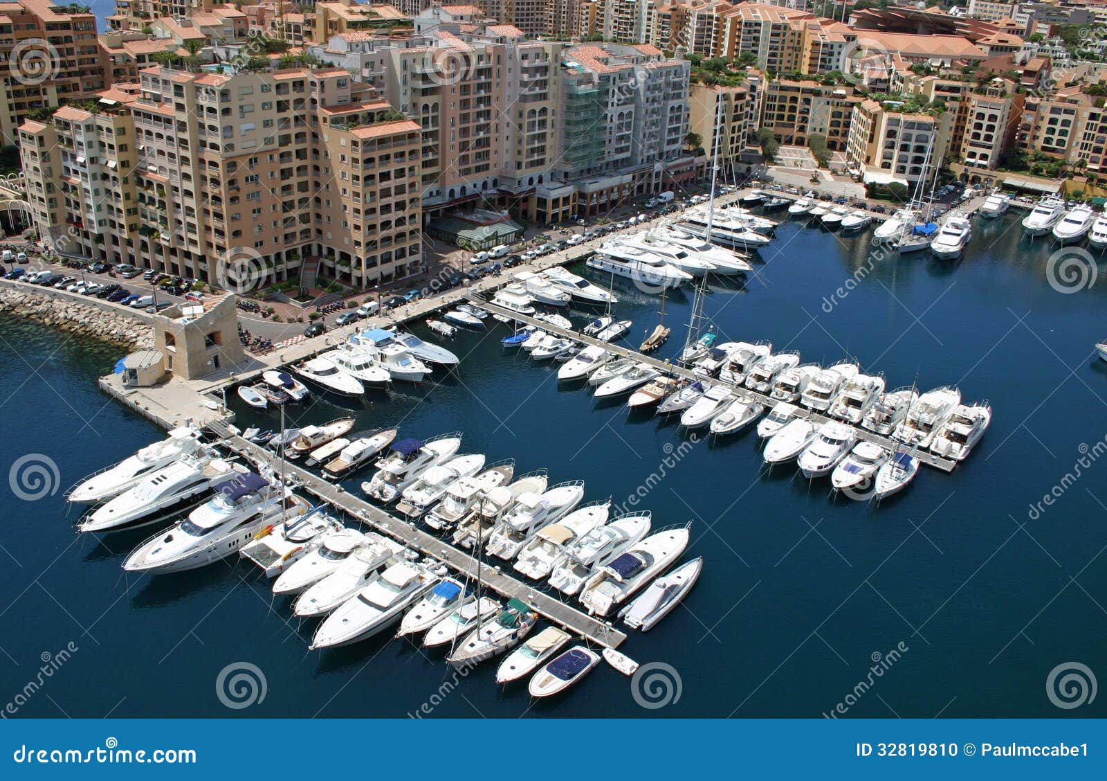 Monaco hamn arkivfoto. Bild av vatten, monaco, byggnader - 32819810