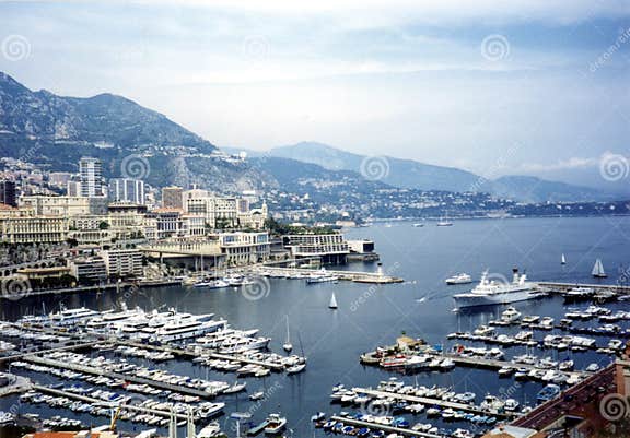 Monaco harbour stock photo. Image of ships, docks, view - 727450