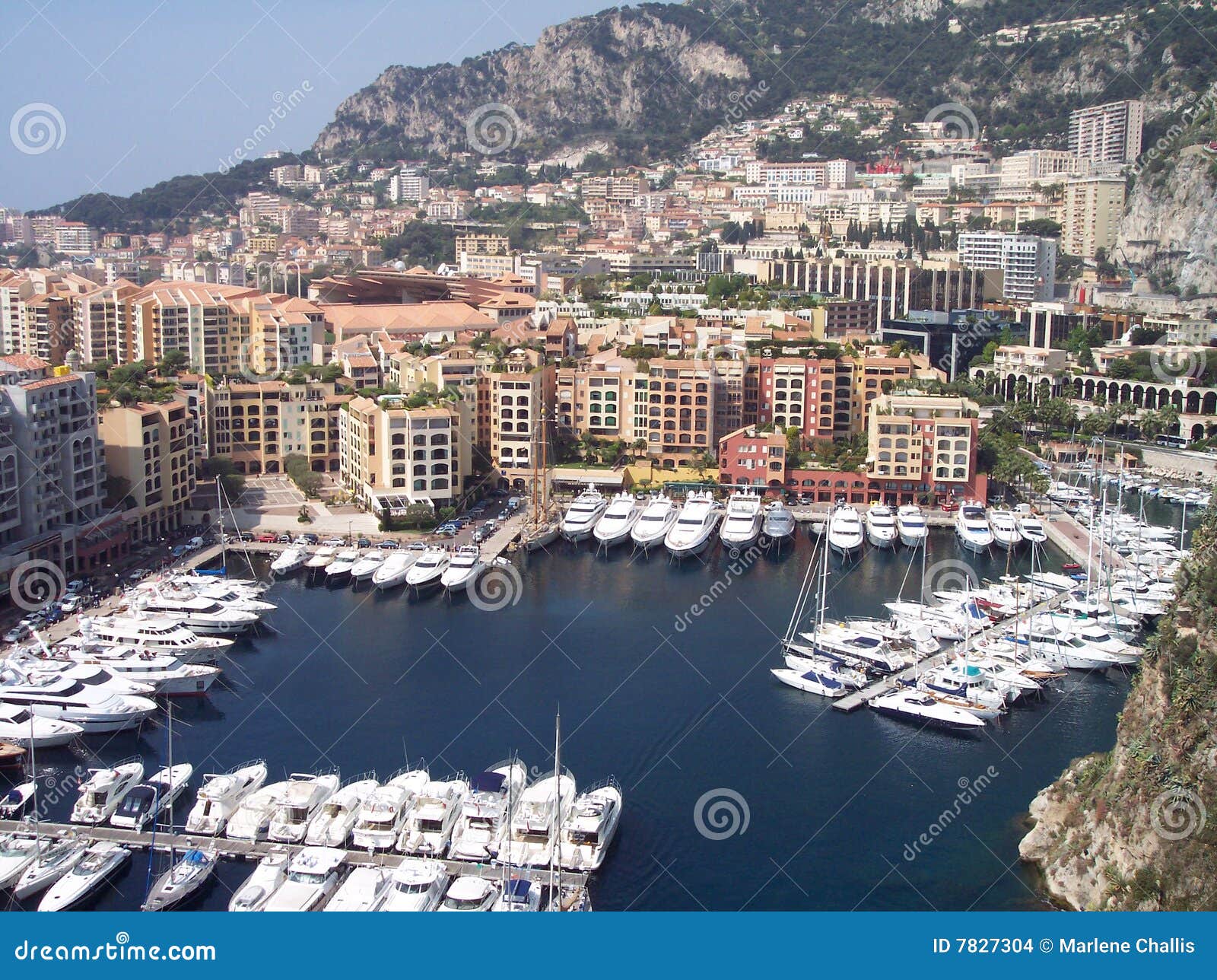 Monaco Harbour stock photo. Image of monaco, white, carlo - 7827304