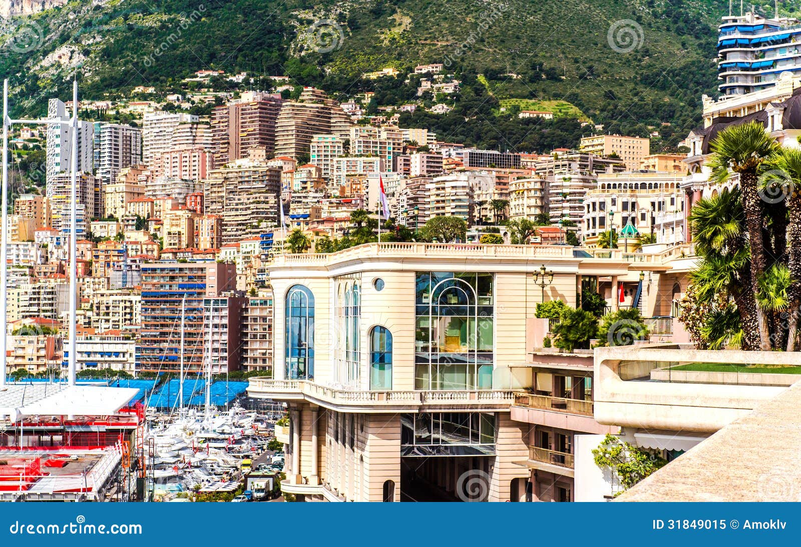 Monaco stock image. Image of luxurious, outdoor, architecture - 31849015