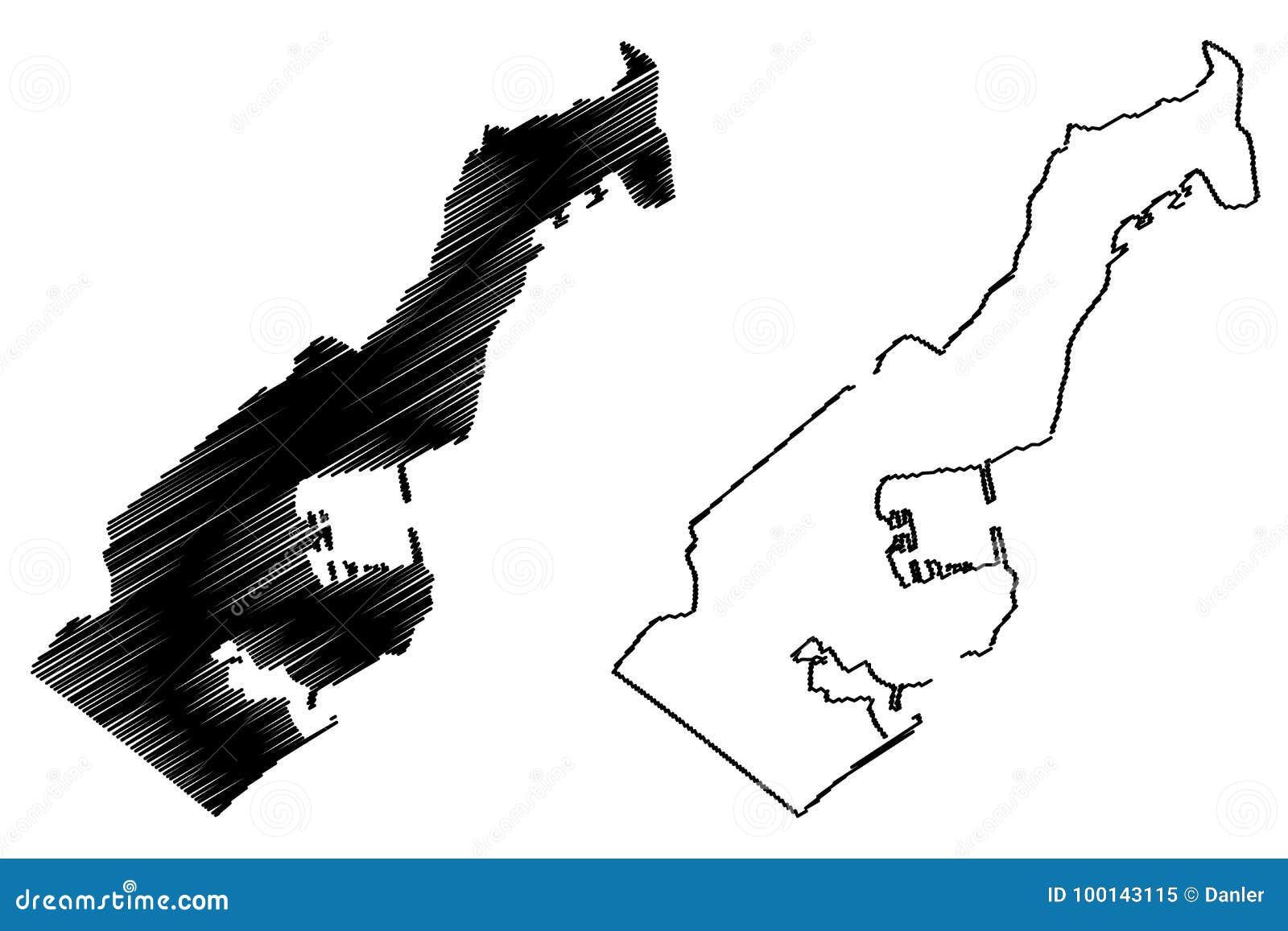 Monaco map vector stock vector. Illustration of patriotism - 100143115