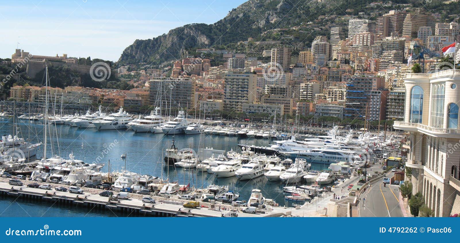 Monaco Monte-Carlo Landscape Stock Photo - Image of famous, buildings ...