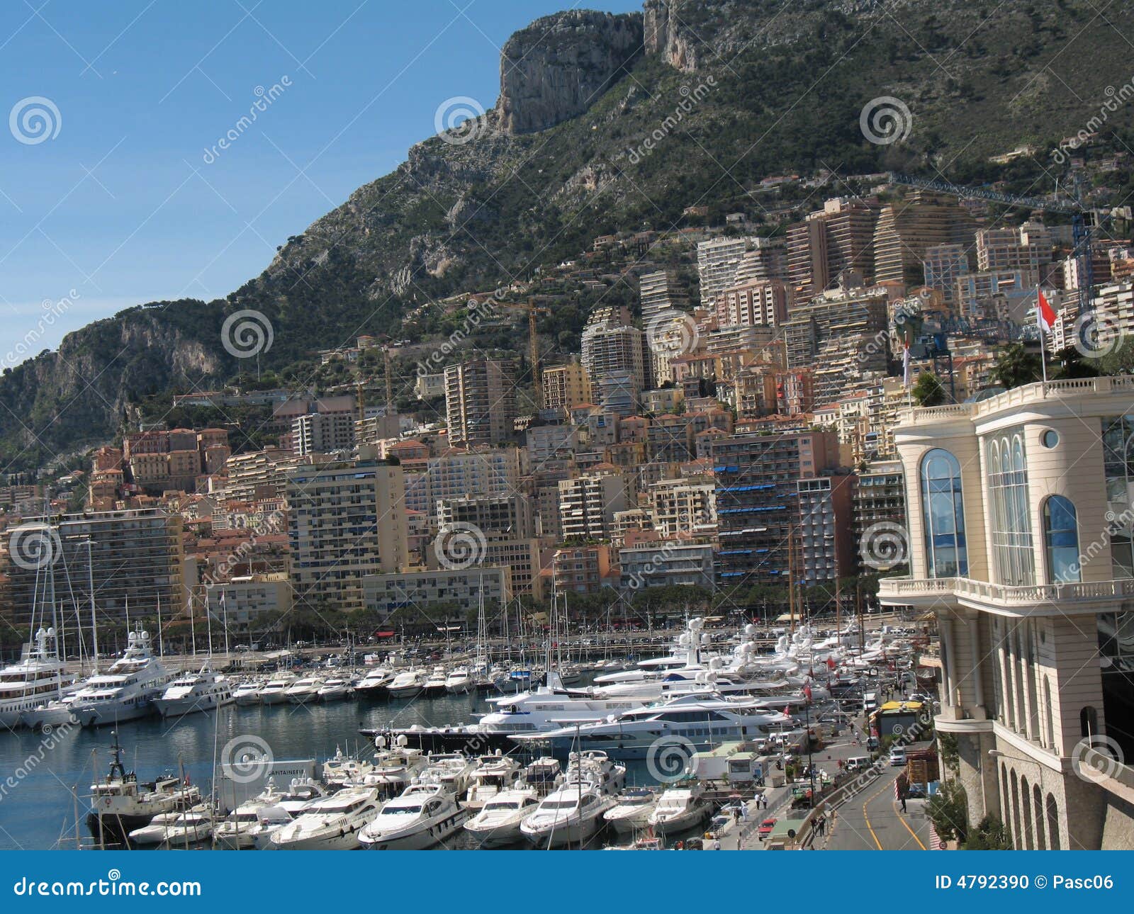 Monaco Monte-Carlo Landscape Stock Photo - Image of provence, france ...