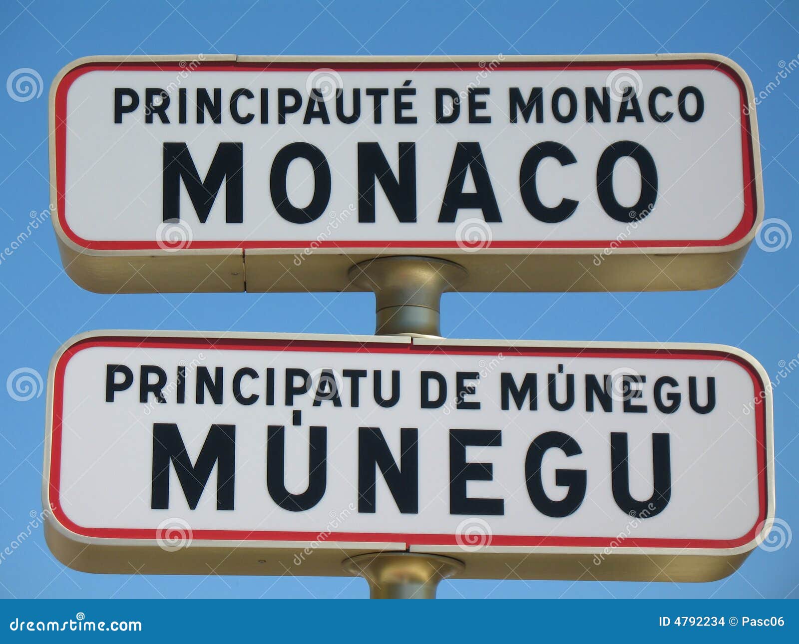 Monaco Monte-Carlo panel stock photo. Image of mediterranean - 4792234