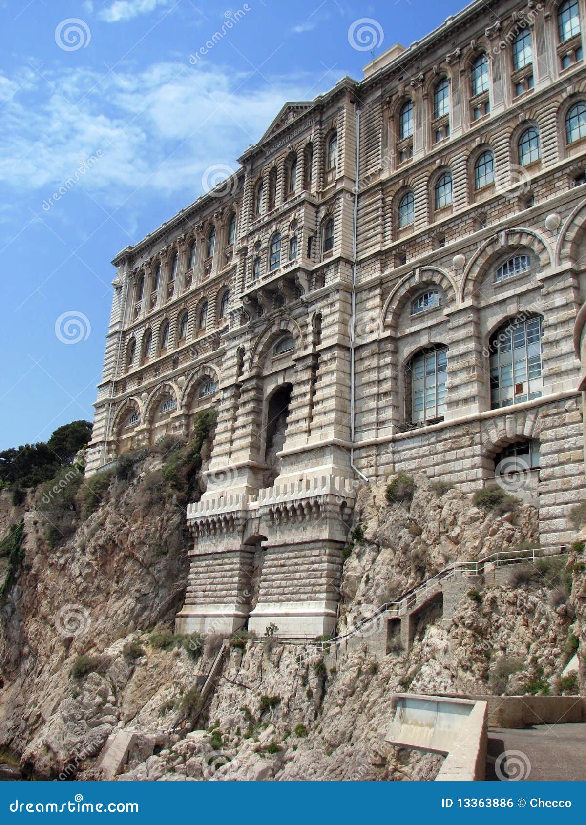 Monaco - Oceanographic Museum Stock Photo - Image of history, carlo ...