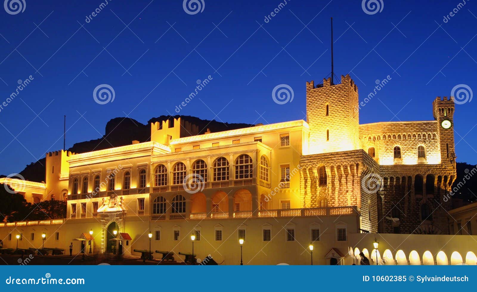 Monaco palace stock image. Image of monte, famous, prince - 10602385