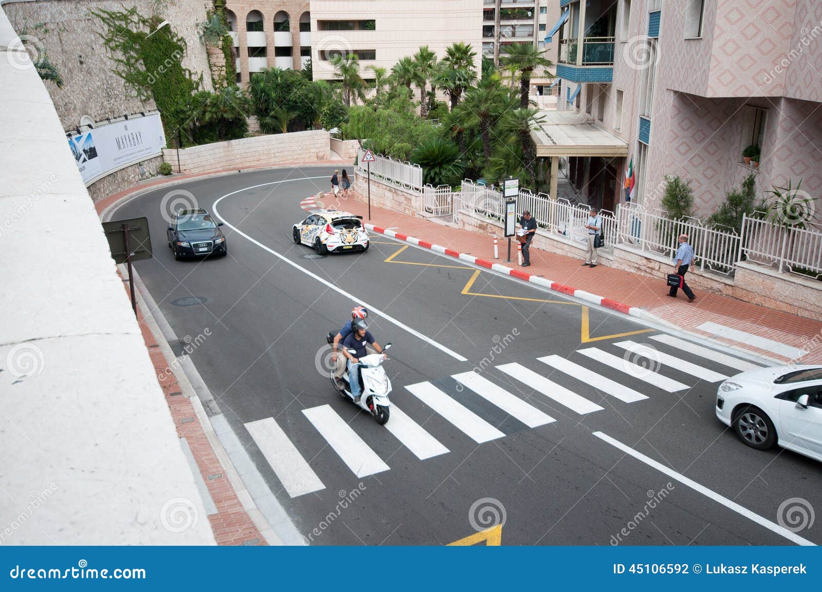 Monaco - Road of F1 Circuit Editorial Photography - Image of ...