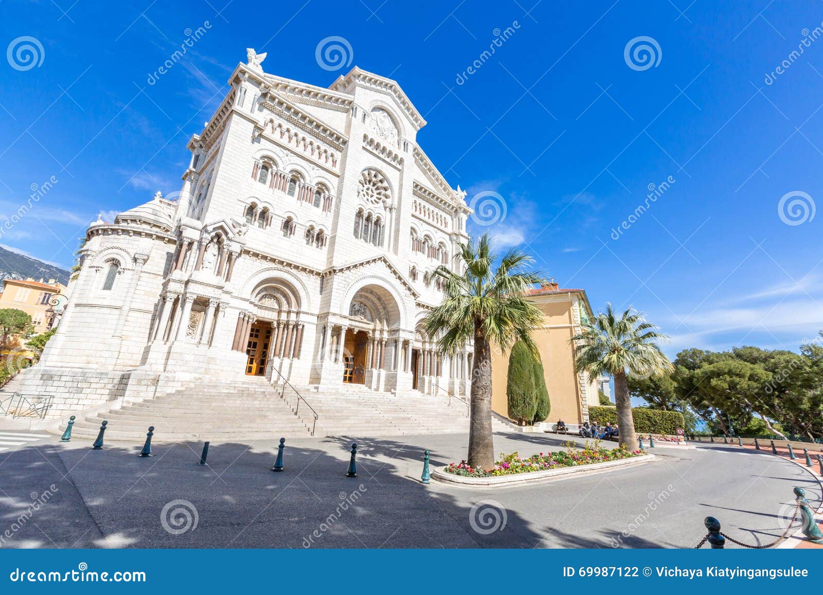 Monaco Saint Nicholas Cathedral Stock Photo - Image of christianity ...