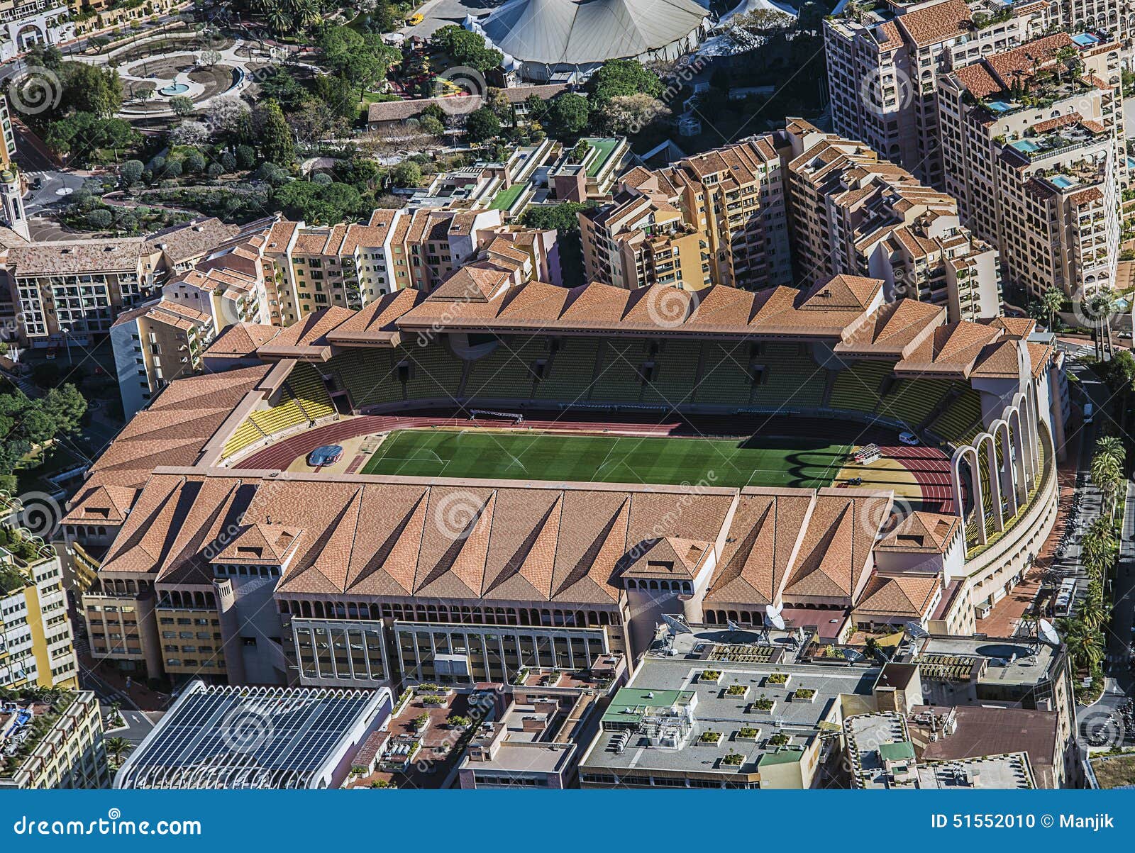 Monaco Stadium editorial image. Image of ligue, fontvieille - 51552010