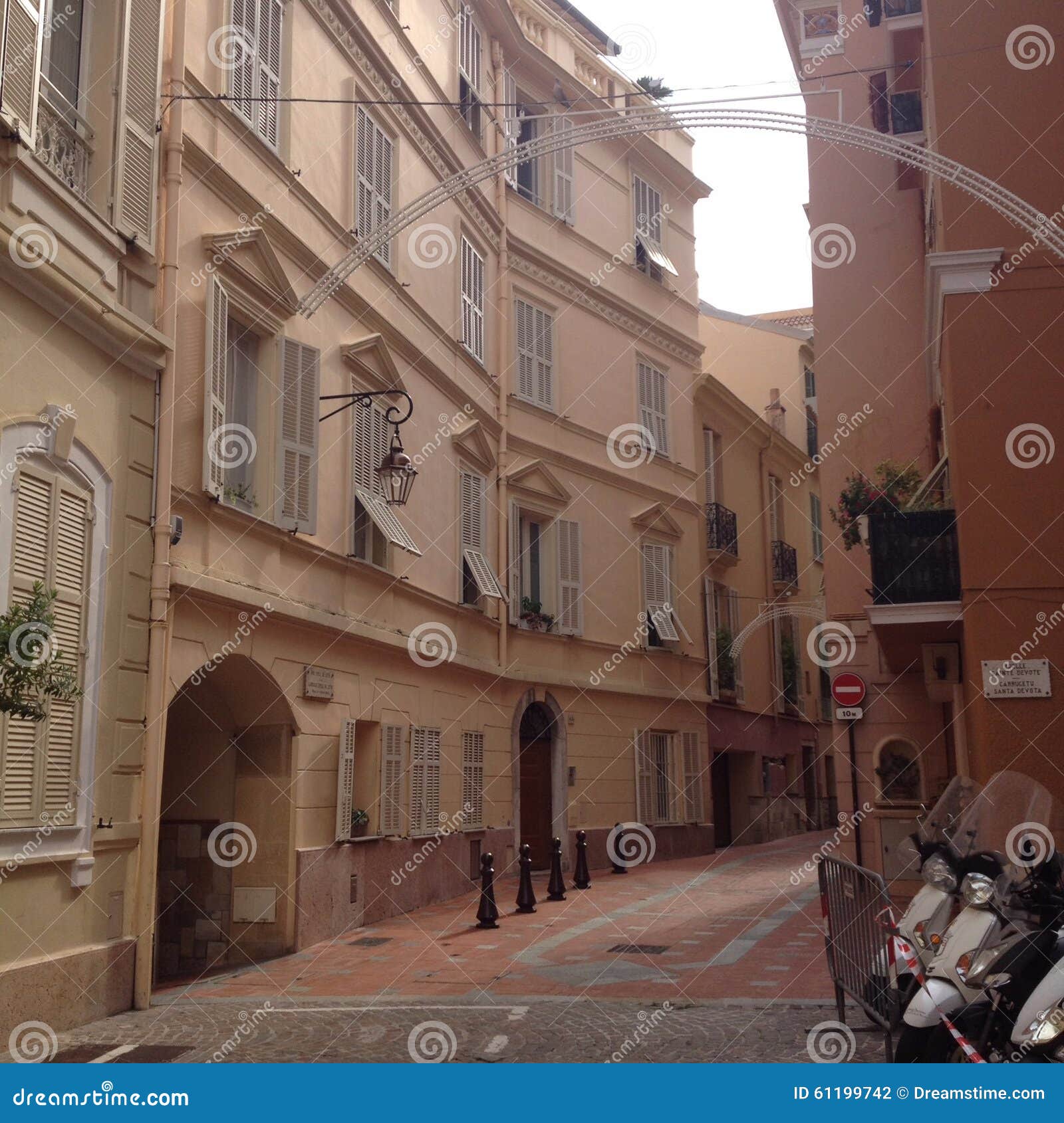 Monaco stock photo. Image of outdoors, doorway, masonry - 61199742