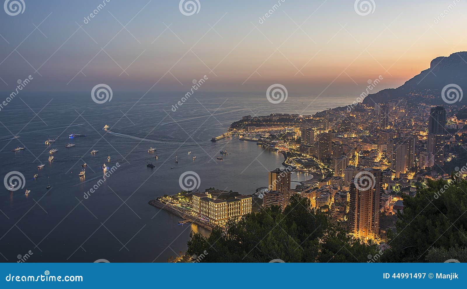 Monaco stock image. Image of cityscape, french, france - 44991497