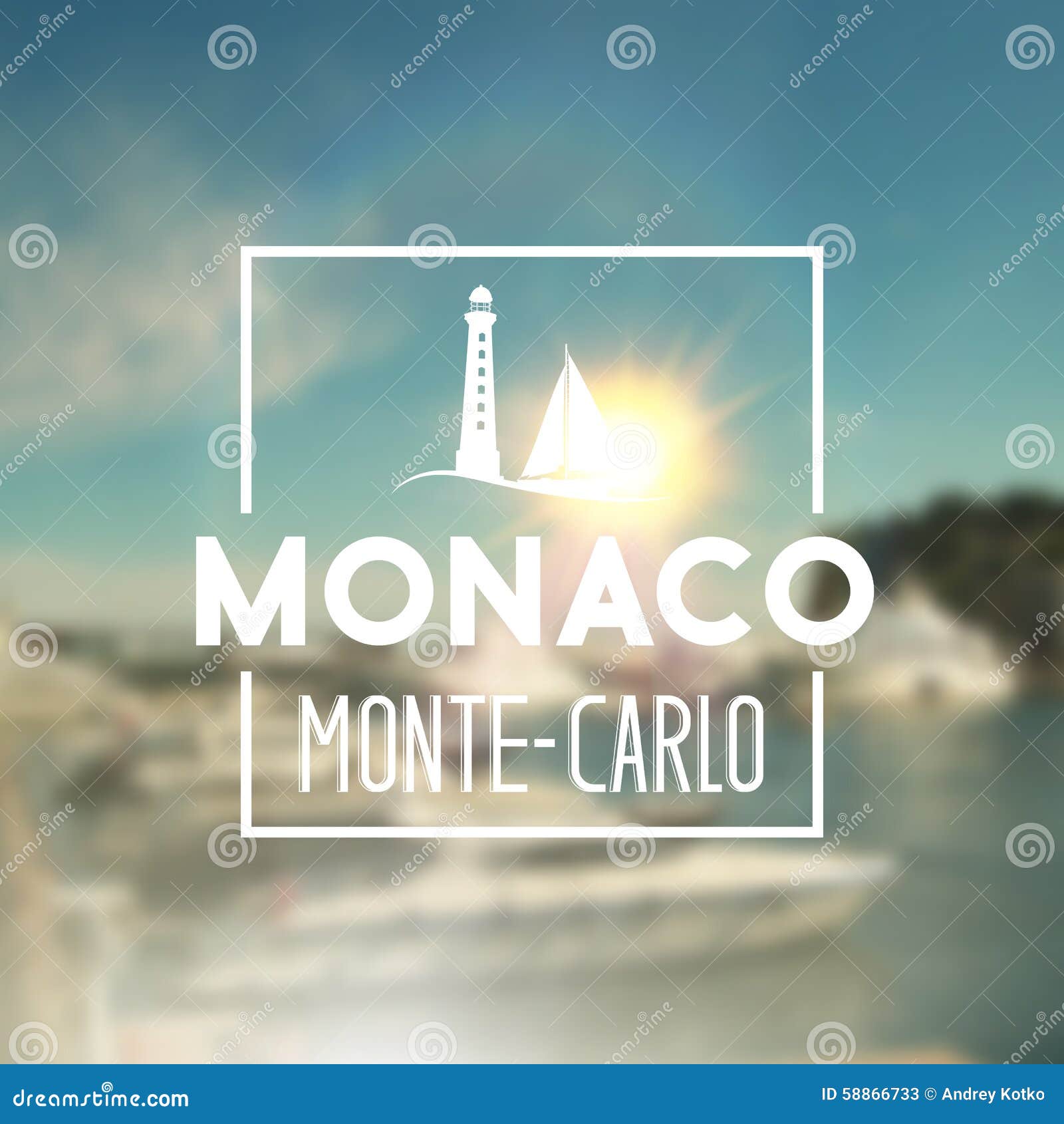 Monaco, Mediterranean Sea. City Skyline, Architecture, Buildings ...