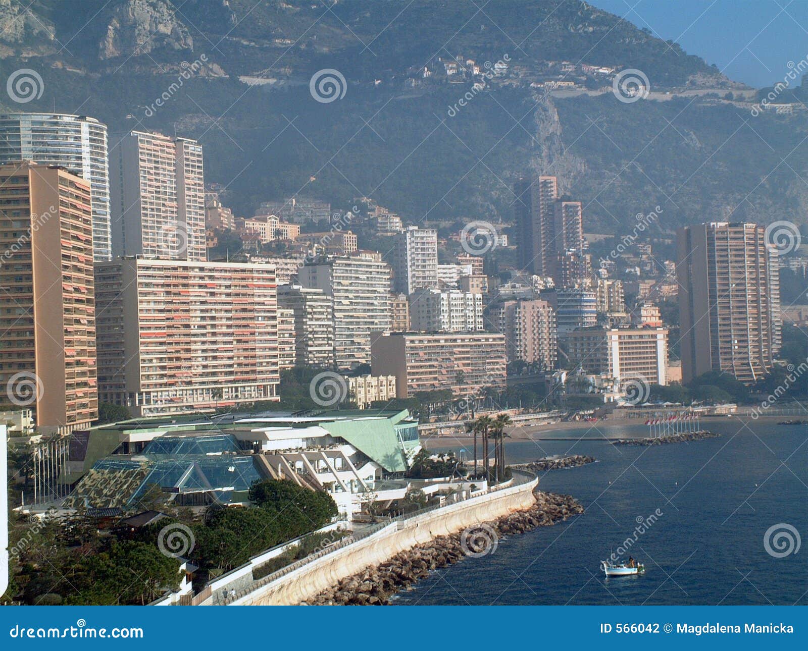 Monako stock photo. Image of maggy, mediterrian, monte - 566042