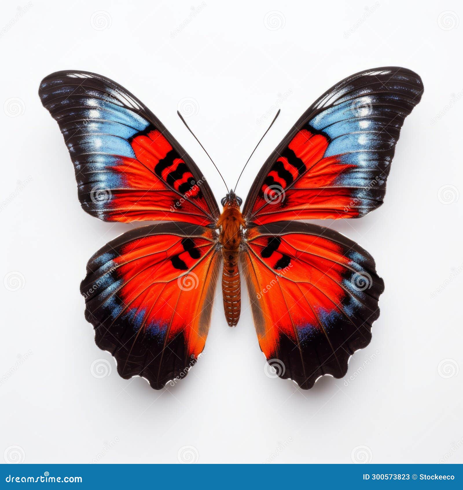 Bold and Authentic Butterfly Photography Installation on White ...