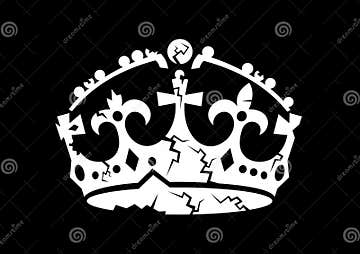 Monarchy Has Problem and Troubles Stock Vector - Illustration of crack ...
