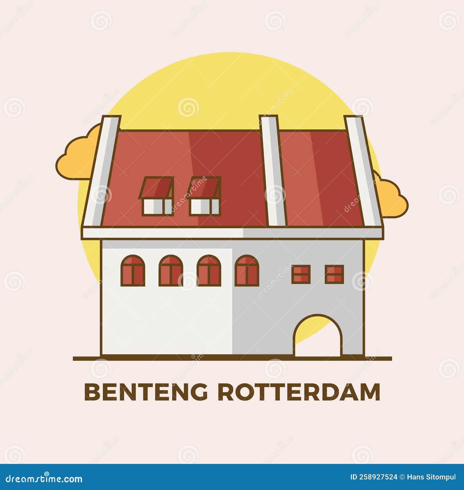 Benteng Stock Illustrations – 4 Benteng Stock Illustrations, Vectors ...