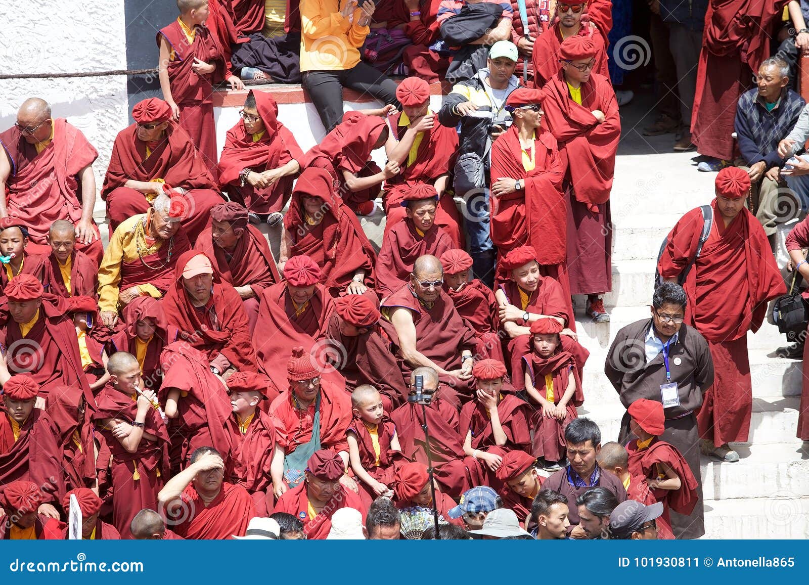Monasterio De Hemis, Ladakh, La India Foto editorial - Imagen de ...