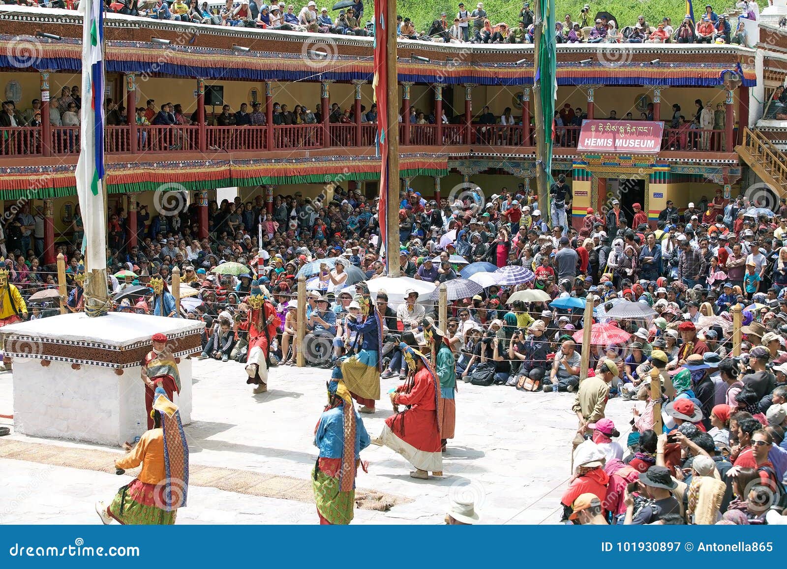 Monasterio De Hemis, Ladakh, La India Fotografía editorial - Imagen de ...