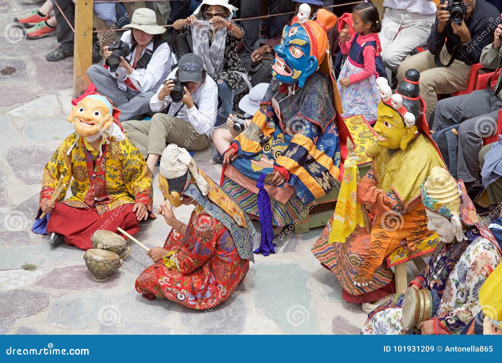 Monasterio De Hemis, Ladakh, La India Imagen de archivo editorial ...
