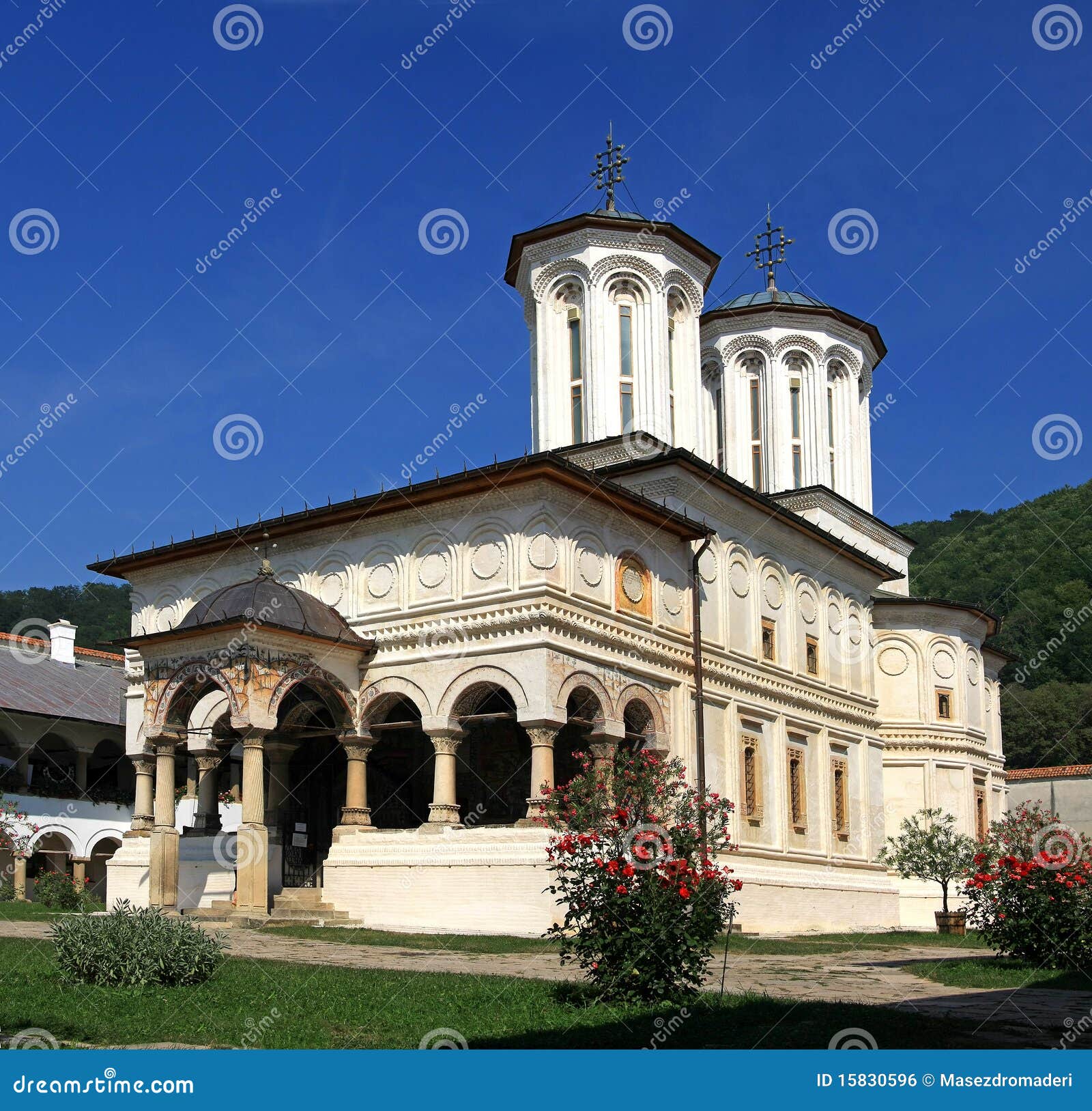 Monasterio De Horezu - Rumania Foto de archivo - Imagen de viejo ...