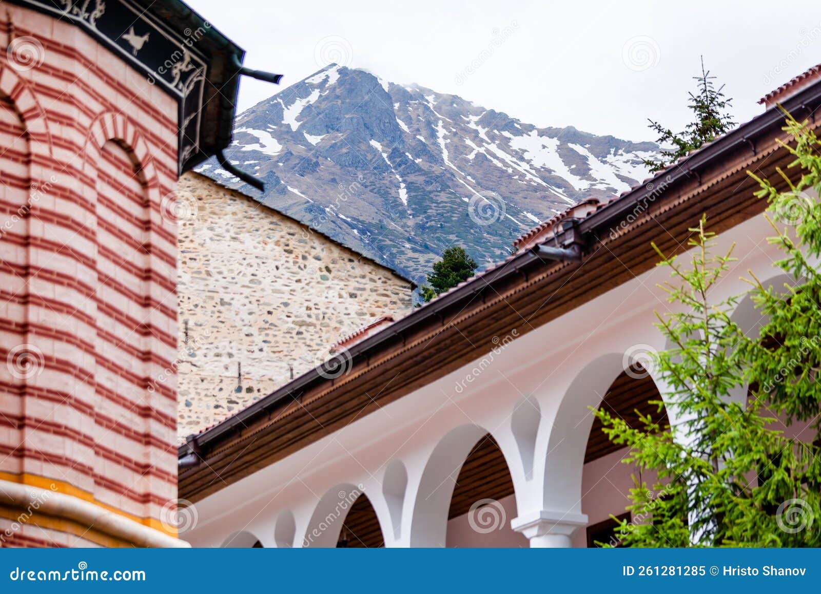 Monasterio De Santa Ivan Del Monasterio De Rila Rila Bulgaria Imagen de ...